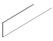 Ratel Online Store Aria Blue Toe Kick Skin 96"x4.5"x.25" Ratel Online Store